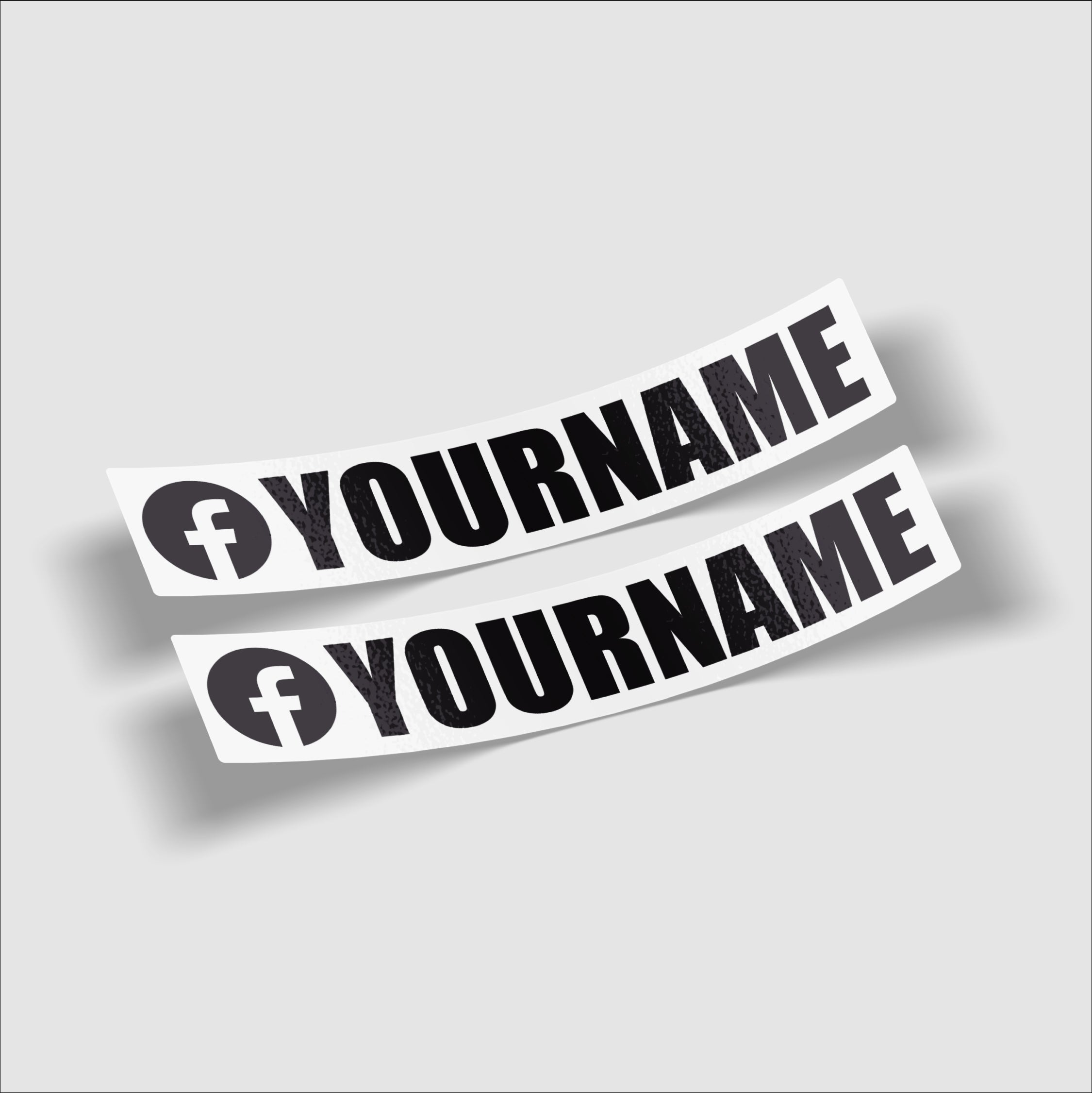 Shop Custom Social Tag Stickers | UK Vinyl Car Stickers | Blum Decals ...