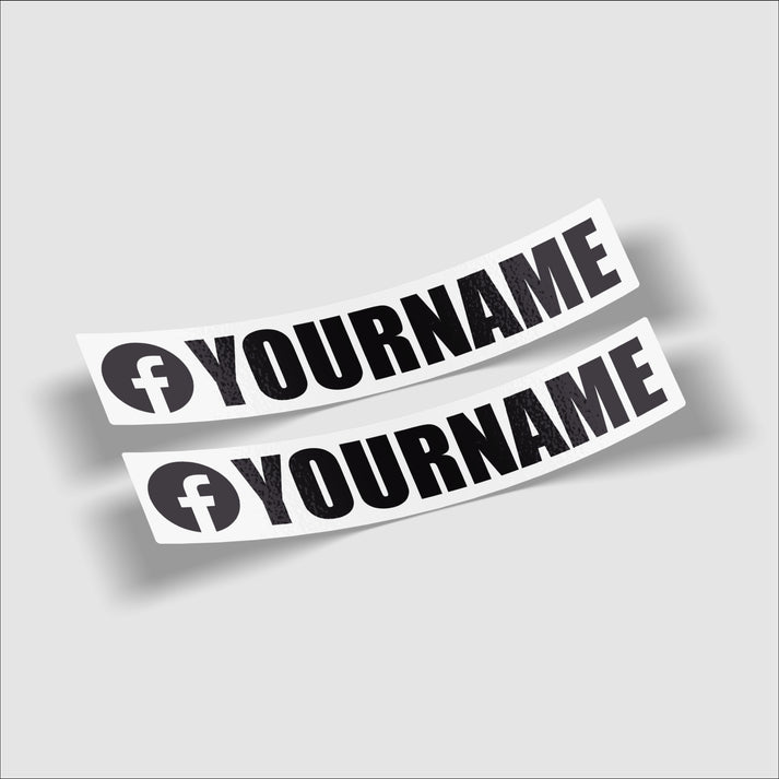 Custom Facebook Stickers (Gloss) – Blum Decals Limited