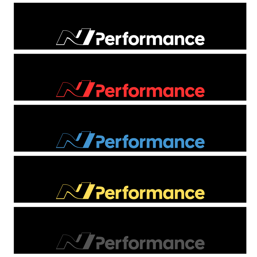 Hyundai N Performance Sunstrip | Blum Decals – Blum Decals Limited