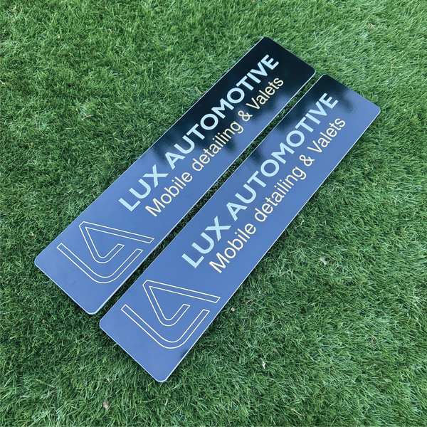 Shop Custom Show Plates: Personalized Car Displays | Blum Decals – Blum ...