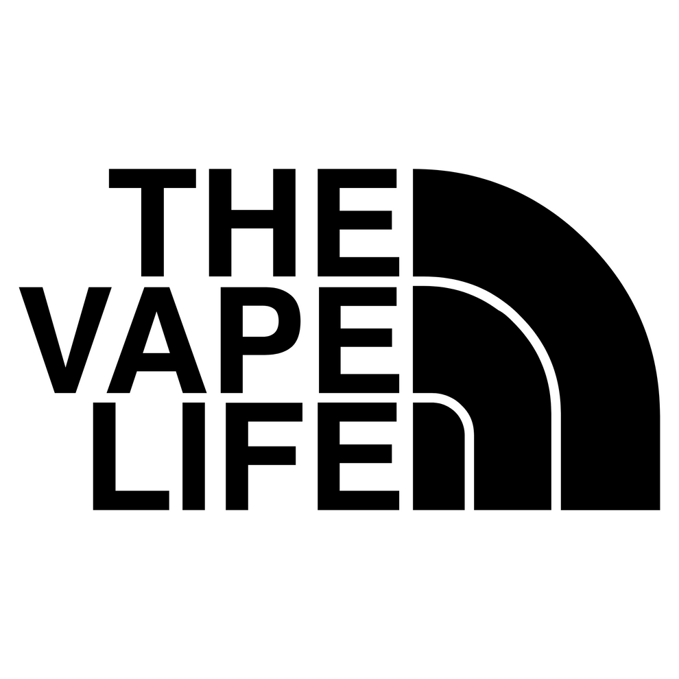 "The Vape Life" Vinyl Decal | Fun Sticker for Vapers & Vape Lovers ...