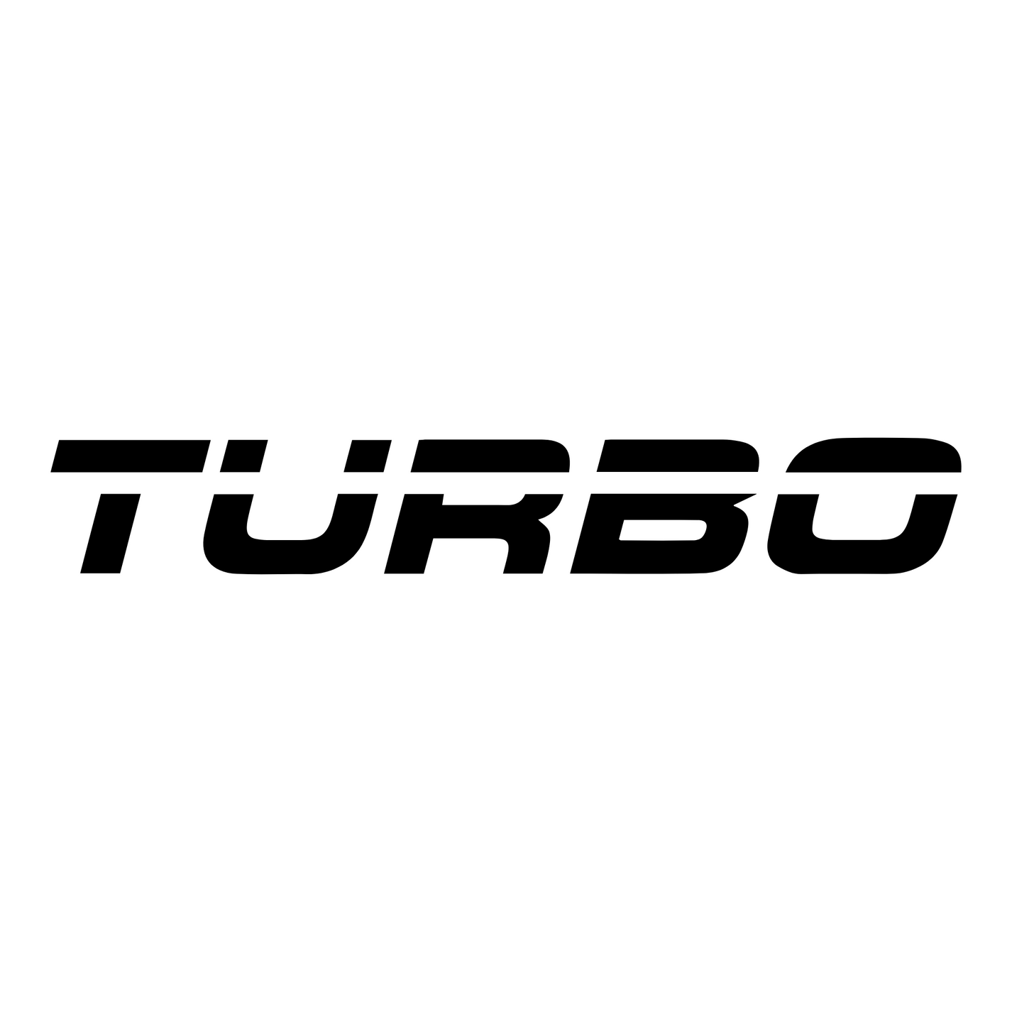 Retro Turbo Vinyl Decal – Vinyl Car Stickers | Blum Decals – Blum ...