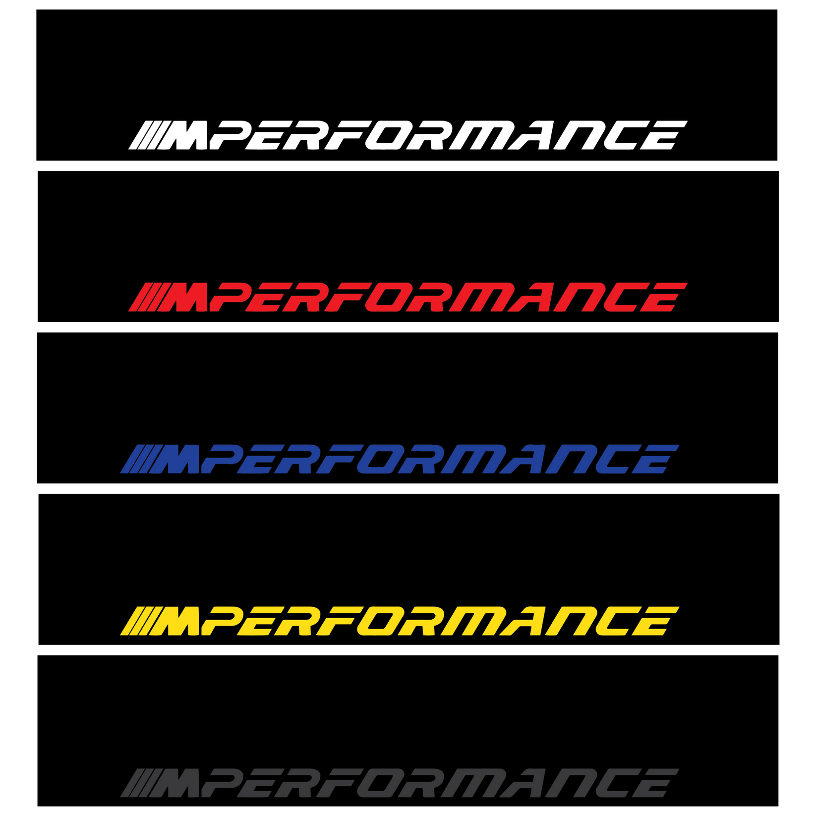 M Performance Sunstrip – Blum Decals Limited